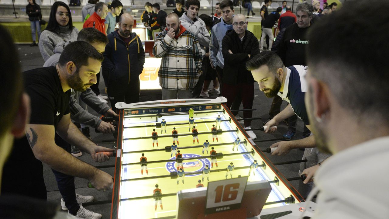 Lalín se convierte en la capital nacional del futbolín