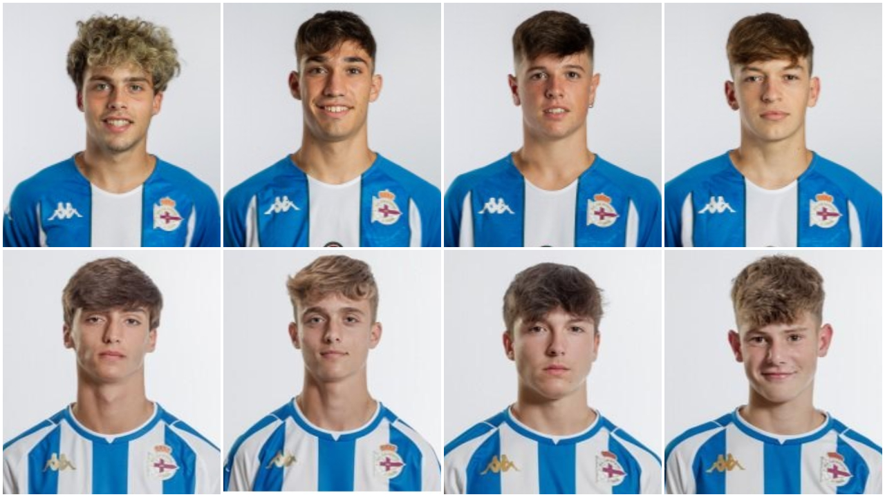 Estos son los jugadores que más prometen en la cantera del Deportivo
