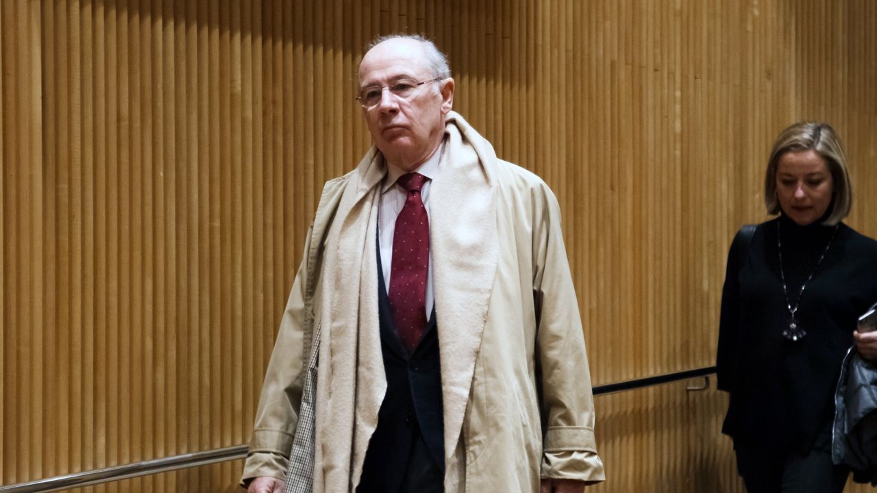 Primera aparición pública de Rodrigo Rato en Galicia tras su absolución