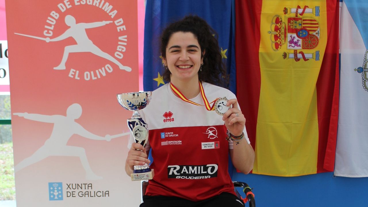 La viguesa Judith Rodríguez conquista cuatro medallas en el Nacional en ...