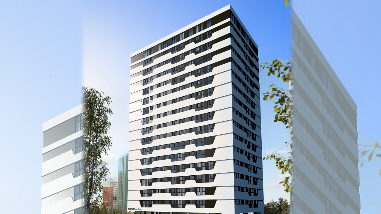Habitat Torre Amura, un nuevo protagonista en el skyline de A Coruña