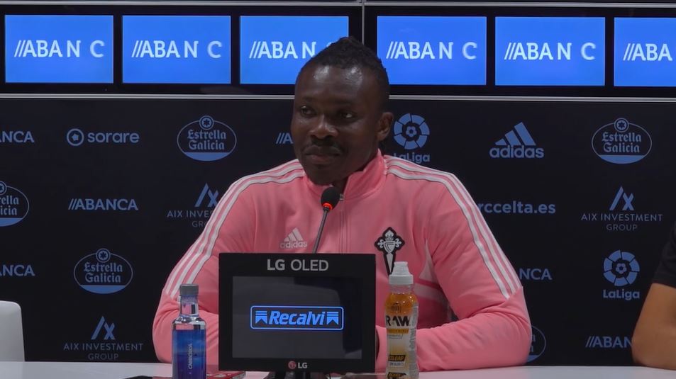 Aidoo: «El objetivo es ganar el lunes»