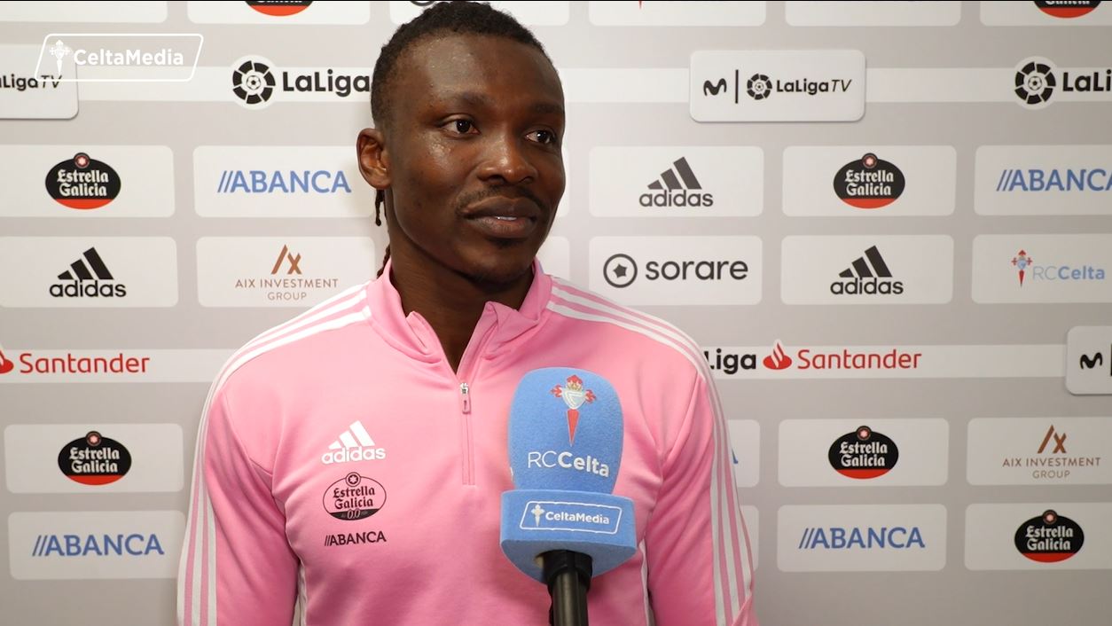 Aidoo: «Quiero pedir perdón a la afición»