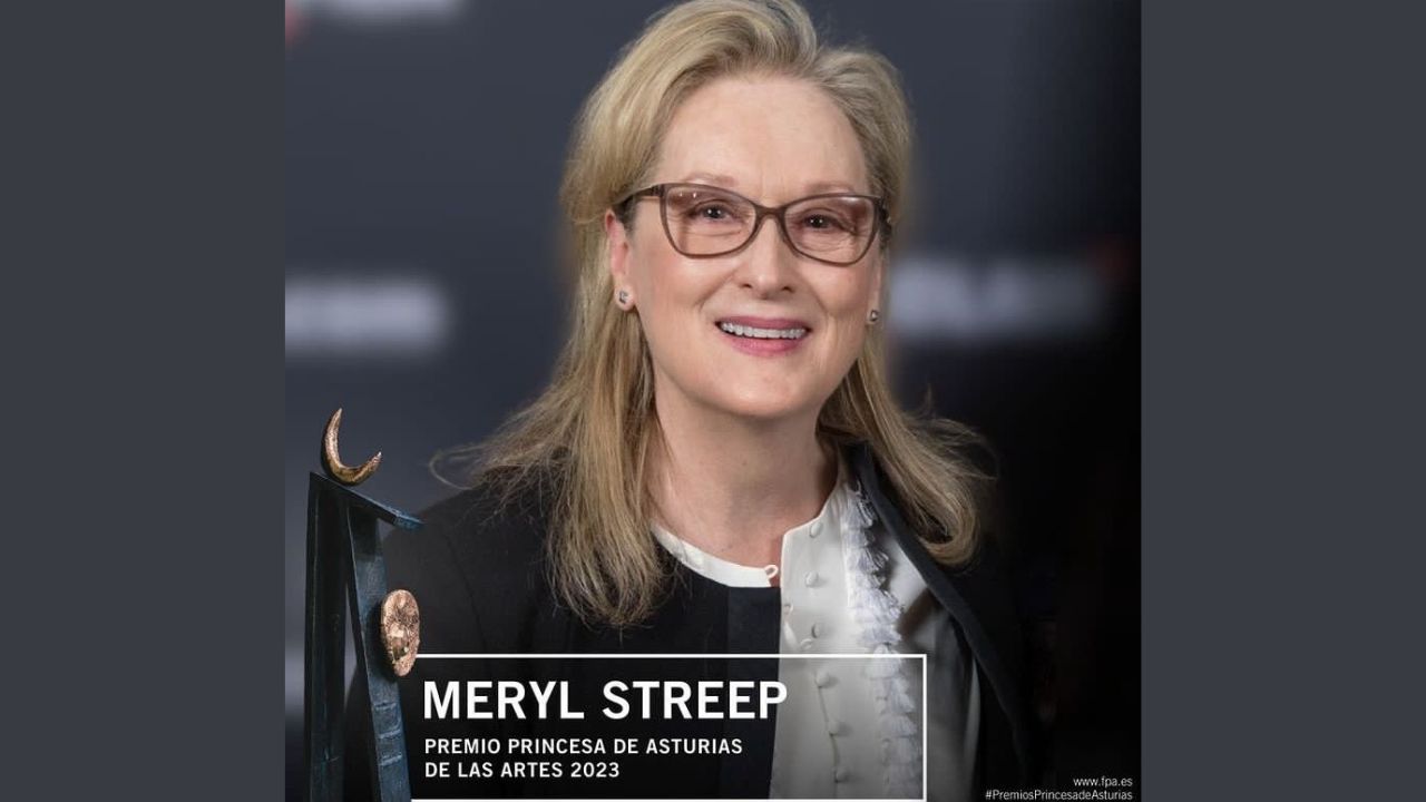 Meryl Streep, Premio Princesa de Asturias de las Artes 2023