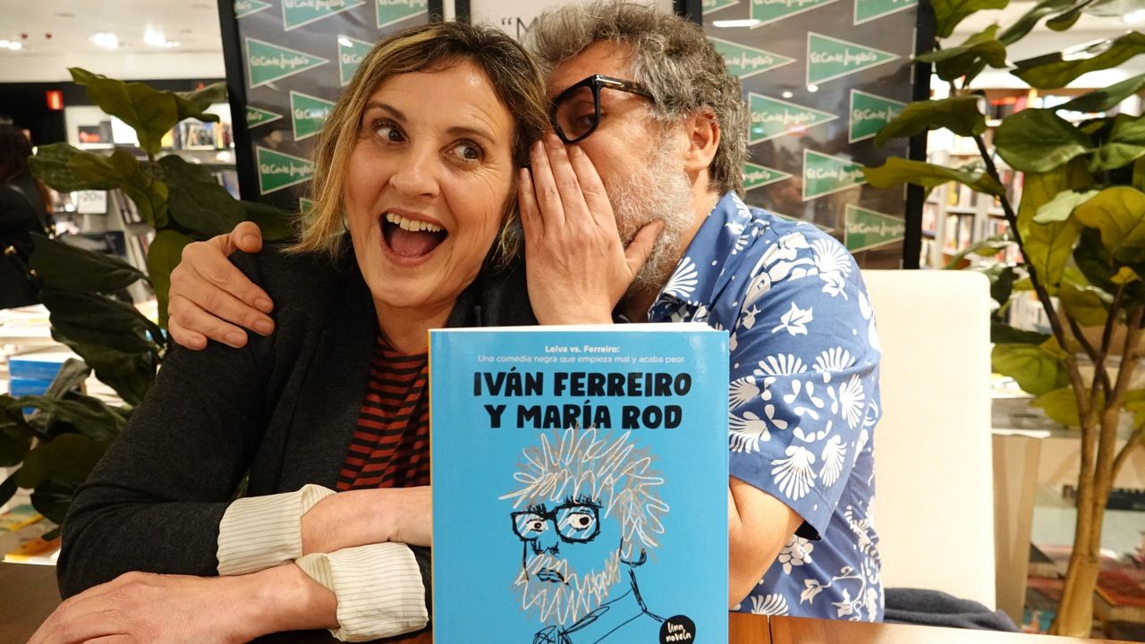 María Rod e Iván Ferreiro presentan su libro