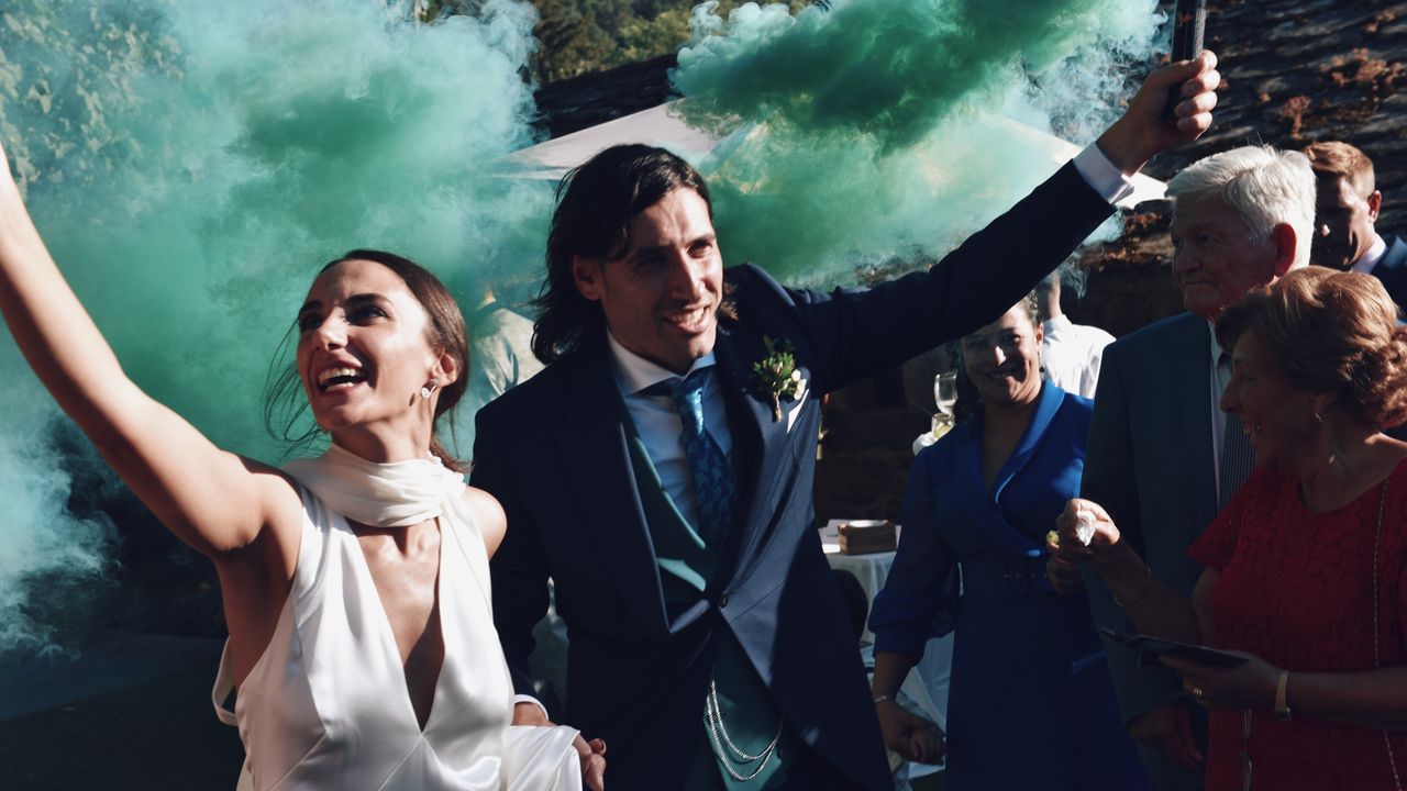 La boda de ensueñoa de Sandra y Alexandre que se viralizó