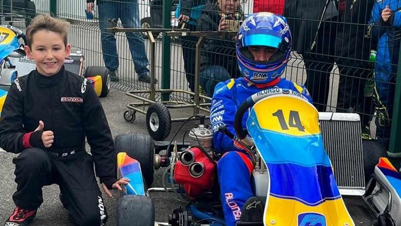 Rafa Simón Varela, piloto de karts: «Mi ídolo es Fernando Alonso y pude ...
