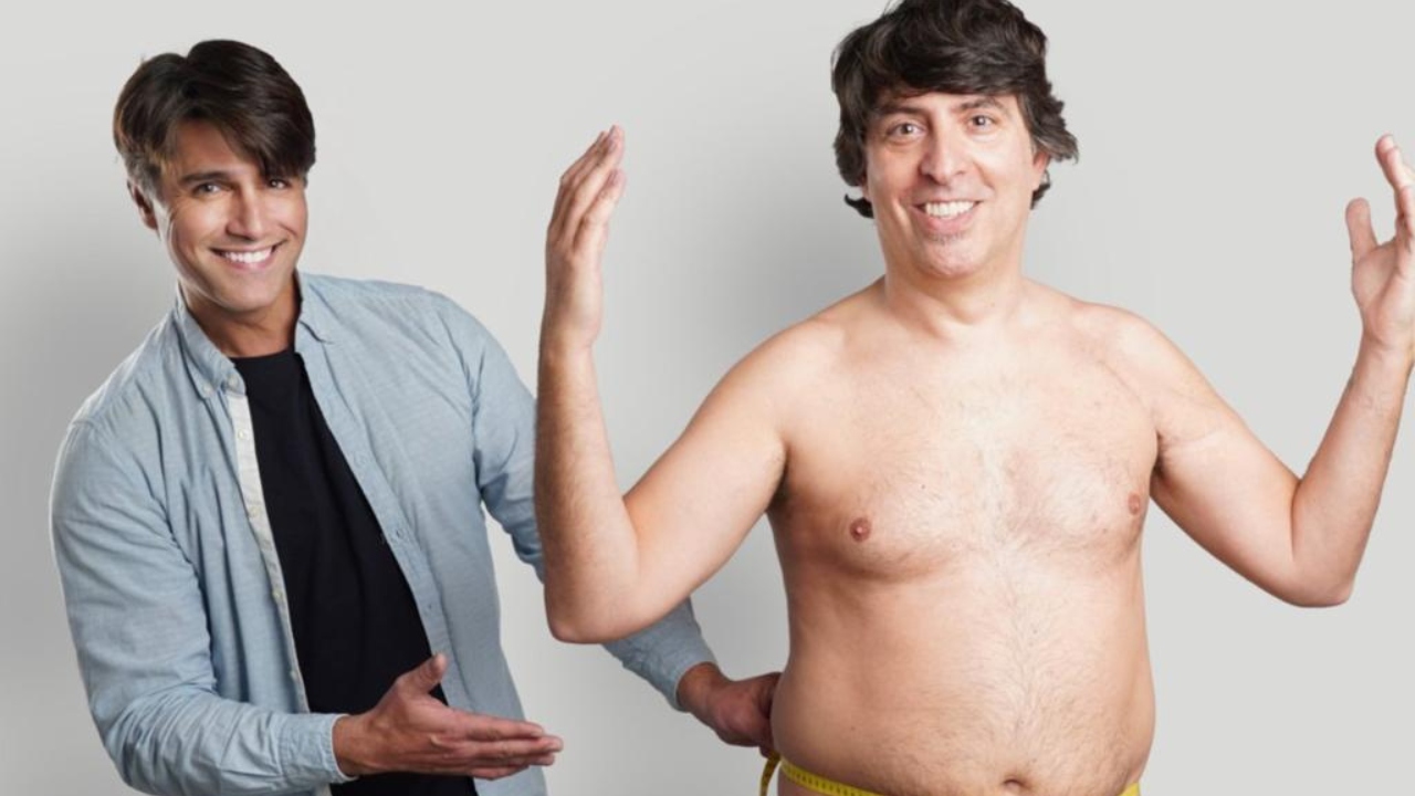 El sorprendente antes y después de El Gallo de Los 40 tras 14 semanas ...