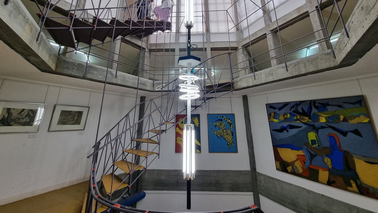 Así es el Museo Carlos Maside de O Castro, en Sada