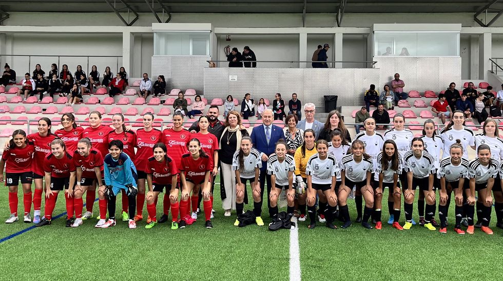 Monforte se convirtió en la capital del fútbol femenino gallego