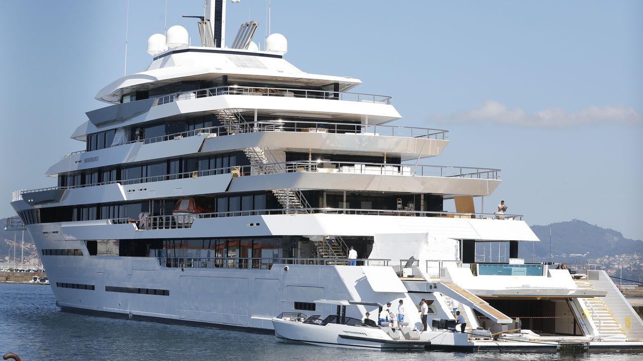 Renaissance, el mayor yate construido en España de los astilleros Freire