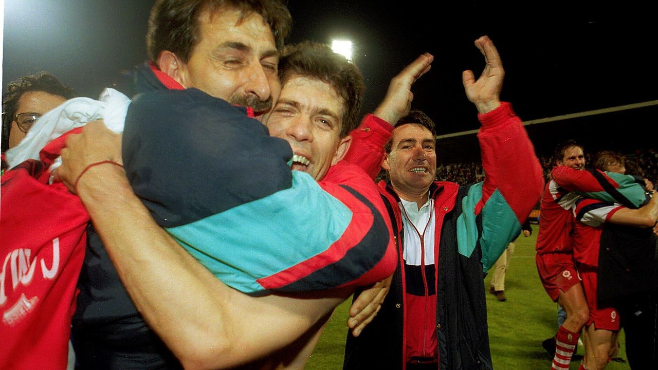 Las imágenes del histórico ascenso del Compos a Primera