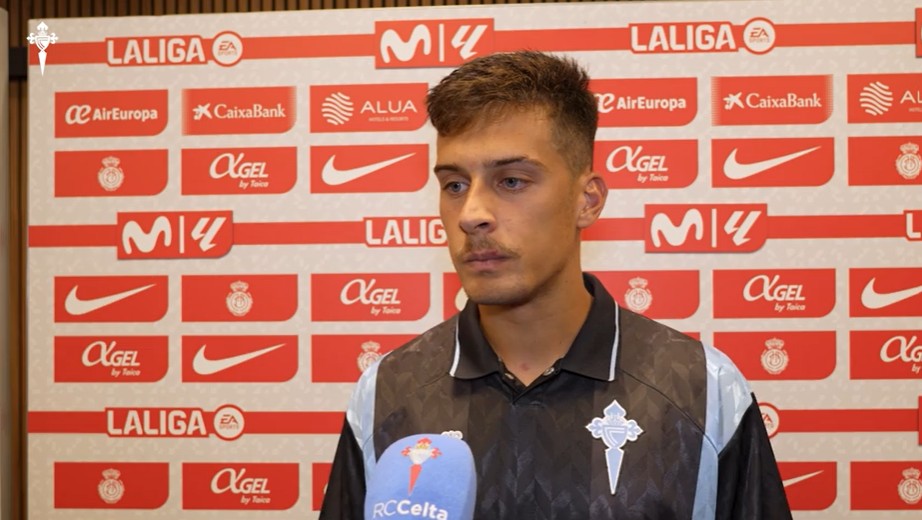 Manu Fernández: «Cumplo el sueño de jugar en Primera con el Celta ...